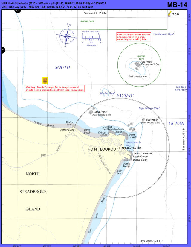 Beacon to Beacon Map MB-14